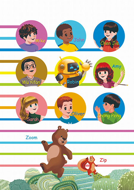 pep英语人物sarah,pep小学英语sarah头像,pep人物sarah_大山谷图库