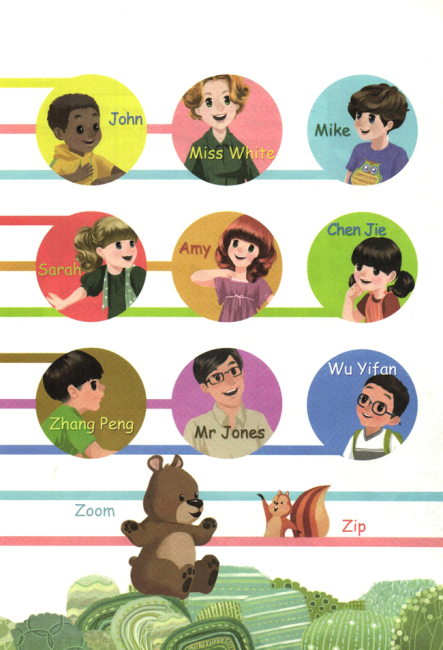 pep英语人物sarah,pep小学英语sarah头像,pep人物sarah_大山谷图库